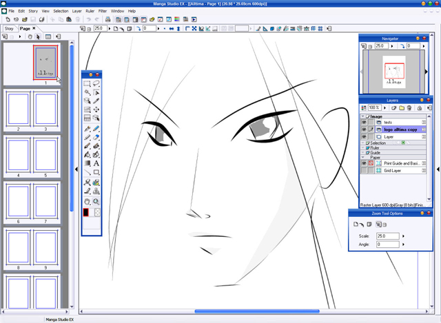 Manga Studio EX 4 » ฟอนต์.คอม