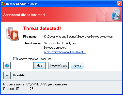 มาทดสอบความเก๋าของ Antit virus » ฟอนต์.คอม