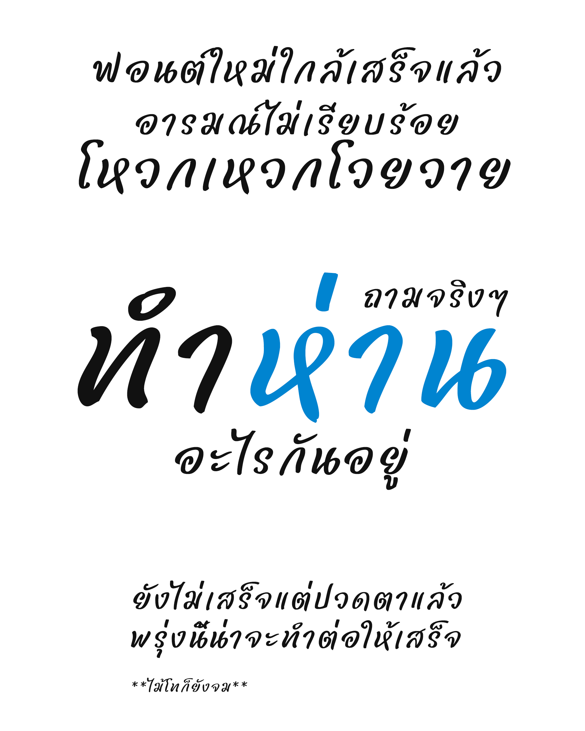 ฟอนต์ห่าน (iannnnn-GOOSE) » ฟอนต์.คอม